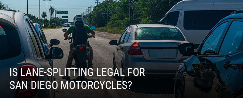 Is Lane-Splitting Legal for San Diego Motorcycles?